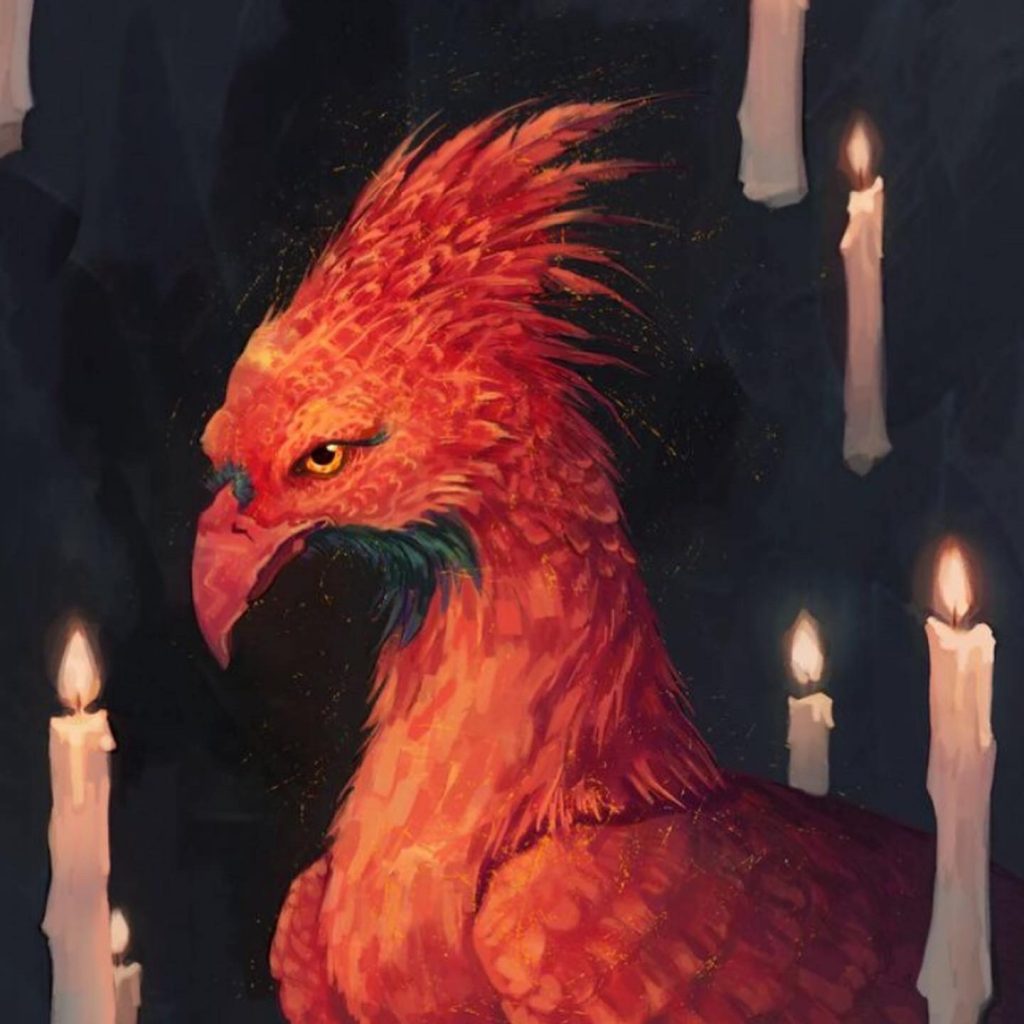 Phoenix large print - Art by the Woodsides | Kayla and Brent Woodside